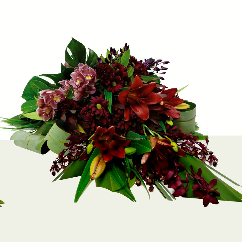 Rustic Sympathy Spray – Flowers Of Adelaide